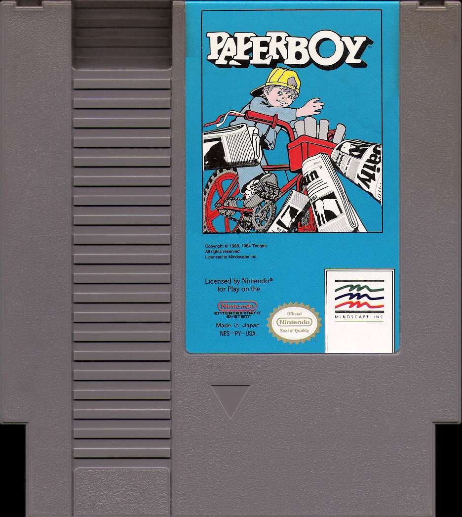 Paperboy Game Nintendo at Thomas Gabaldon blog
